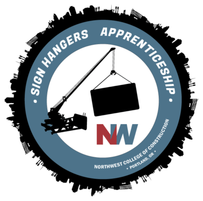 Sign Hanging | Apprenticeship in Portland, OR | NWCOC