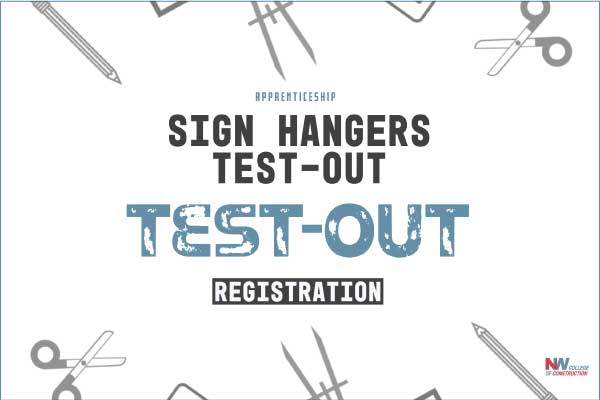 Sign Hangers Test-Out | Store | Northwest College of Construction